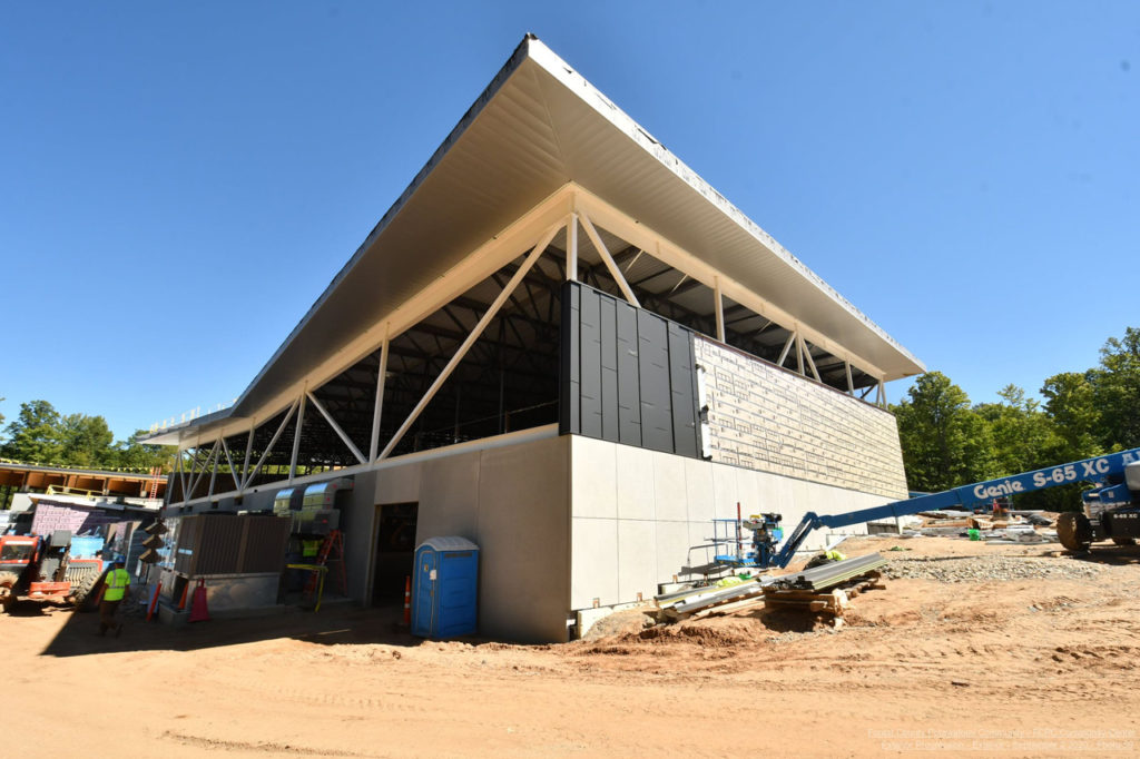 Forest County Potawatomi Community Center Exterior Progress -Greenfire