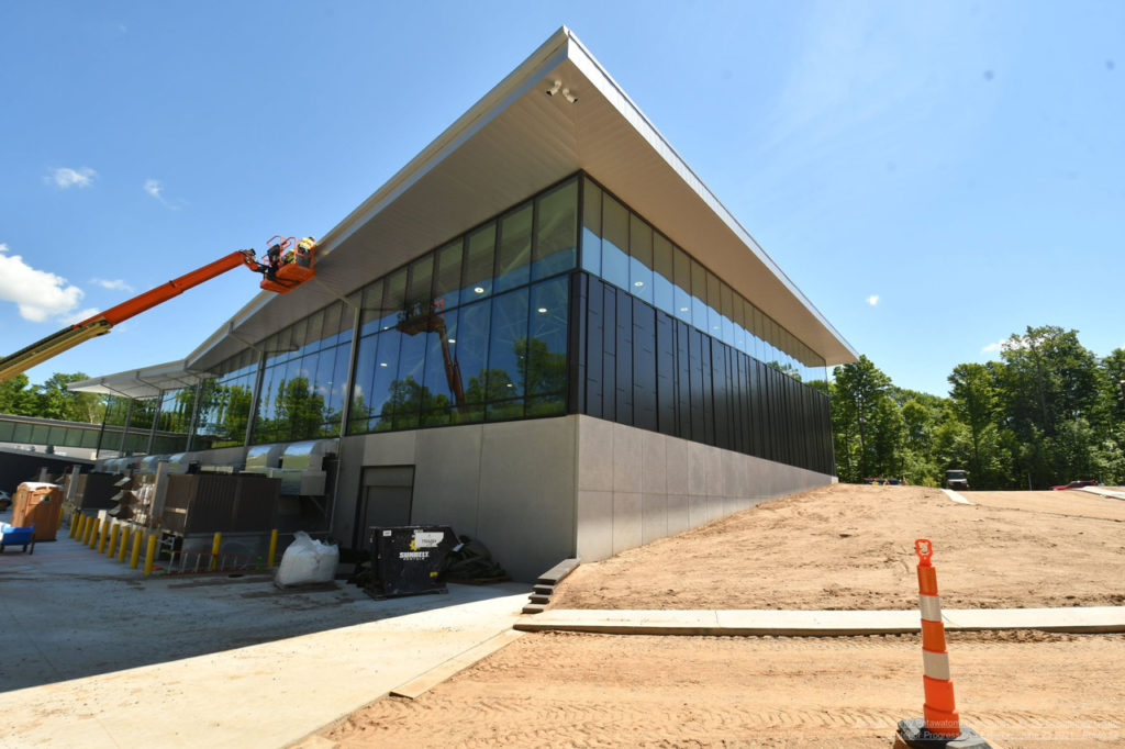 Forest County Potawatomi Community Center Exterior Progress -Greenfire